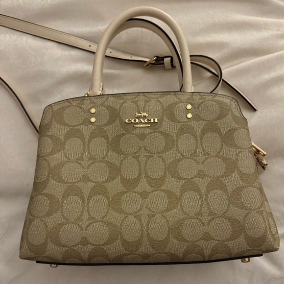 Coach | Bags | Coach Tan Shoulder Bag | Poshmark